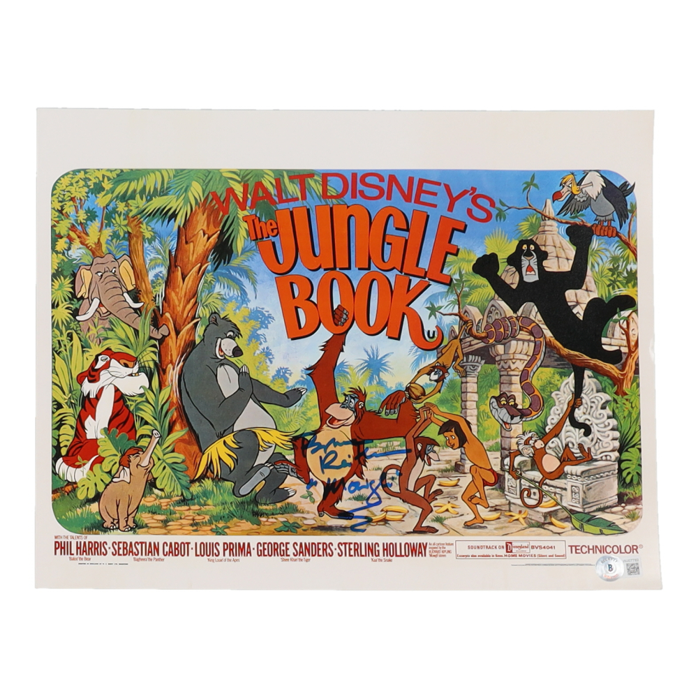 Bruce Reitherman Signed "The Jungle Book" 11x14 Photo Inscribed "Mowgli ...