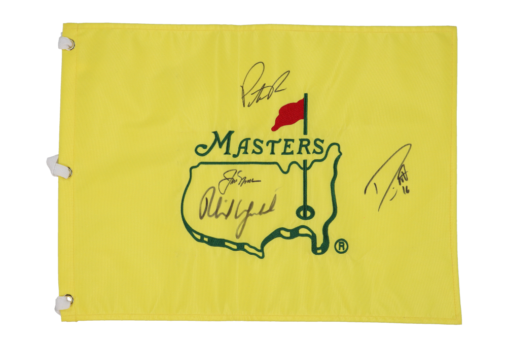 Jack Nicklaus, Phil Mickelson, Patrick Reed & Danny Willett Signed ...