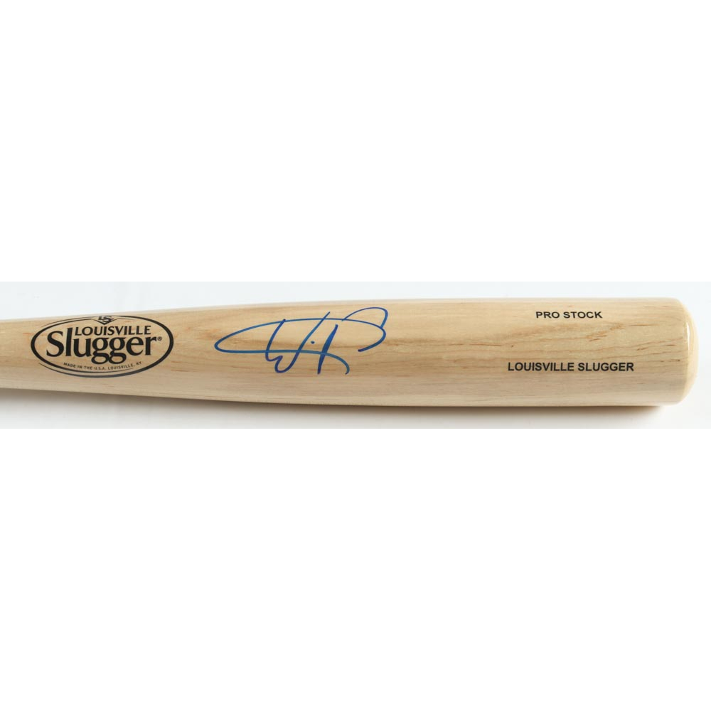 Wander Franco Signed Louisville Slugger Baseball Bat (Franco ...