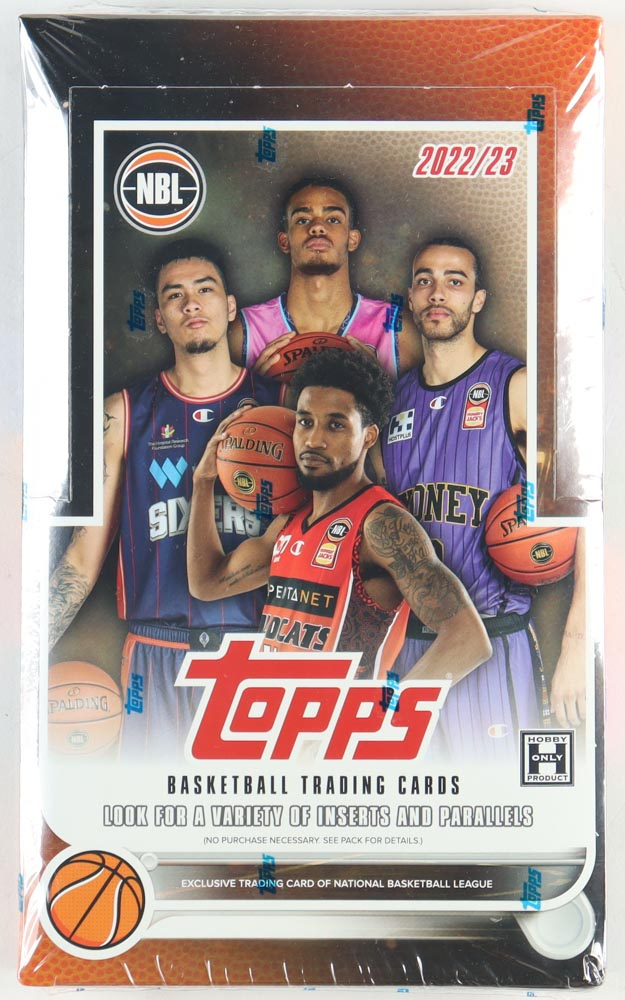 2022-2023 Topps NBL Basketball Hobby Box with (20) Packs | Pristine Auction