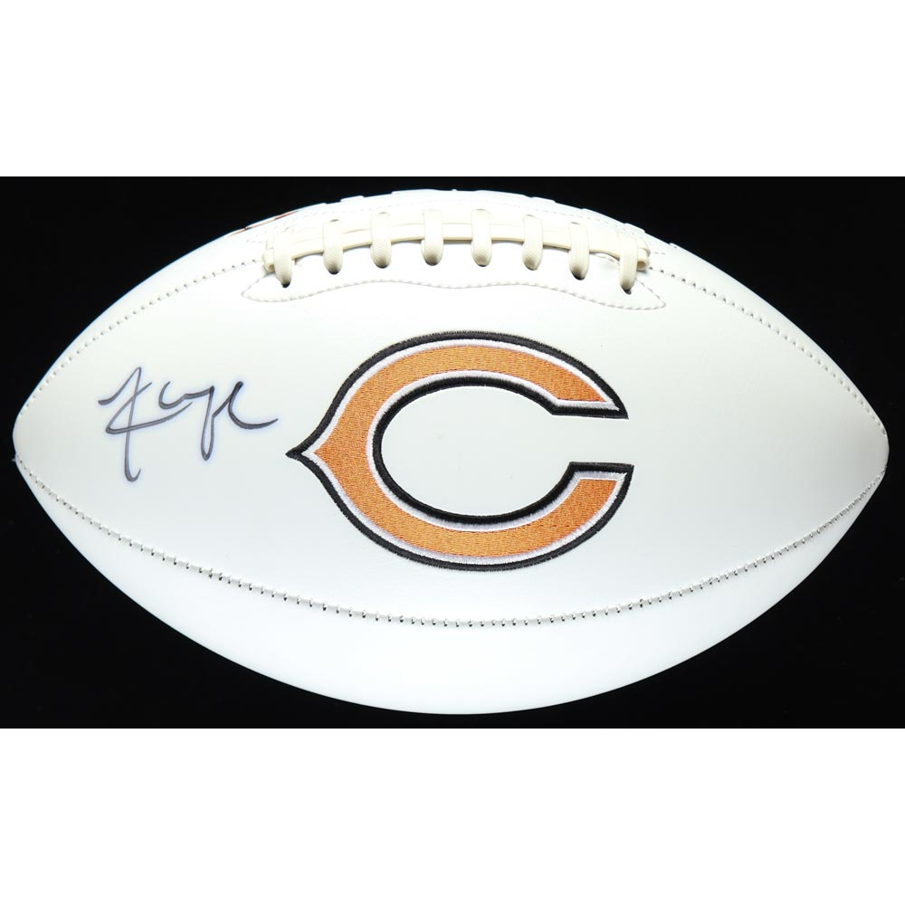 Khalil Mack Signed Bears Logo Football (Fanatics) | Pristine Auction