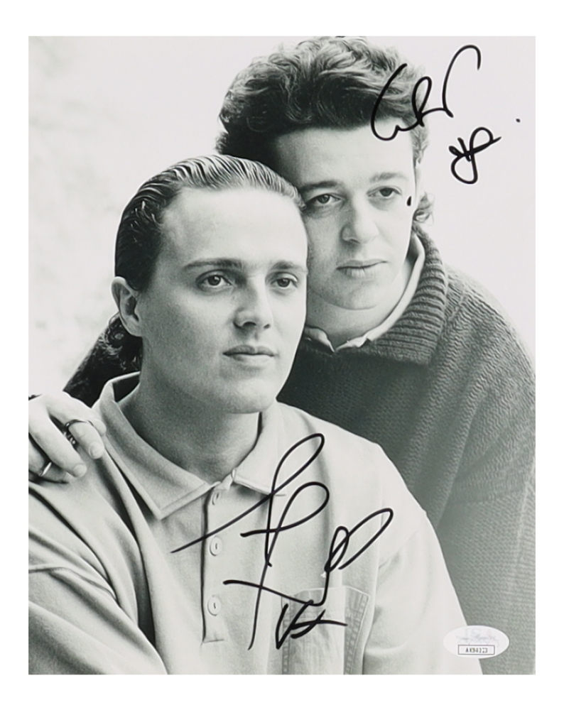Roland Orzabal & Curt Smith Signed Tears For Fears 8x10 Photo (JSA ...