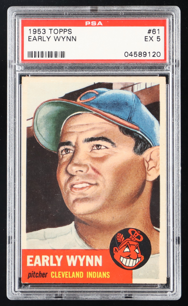 Early Wynn 1953 Topps #61 SP (PSA 5) | Pristine Auction