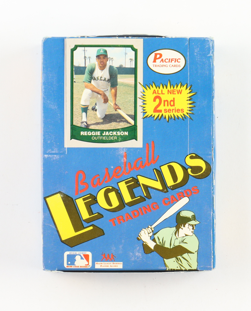 1989 Pacific Legends Series 2 Baseball Hobby Box with (36) Packs ...