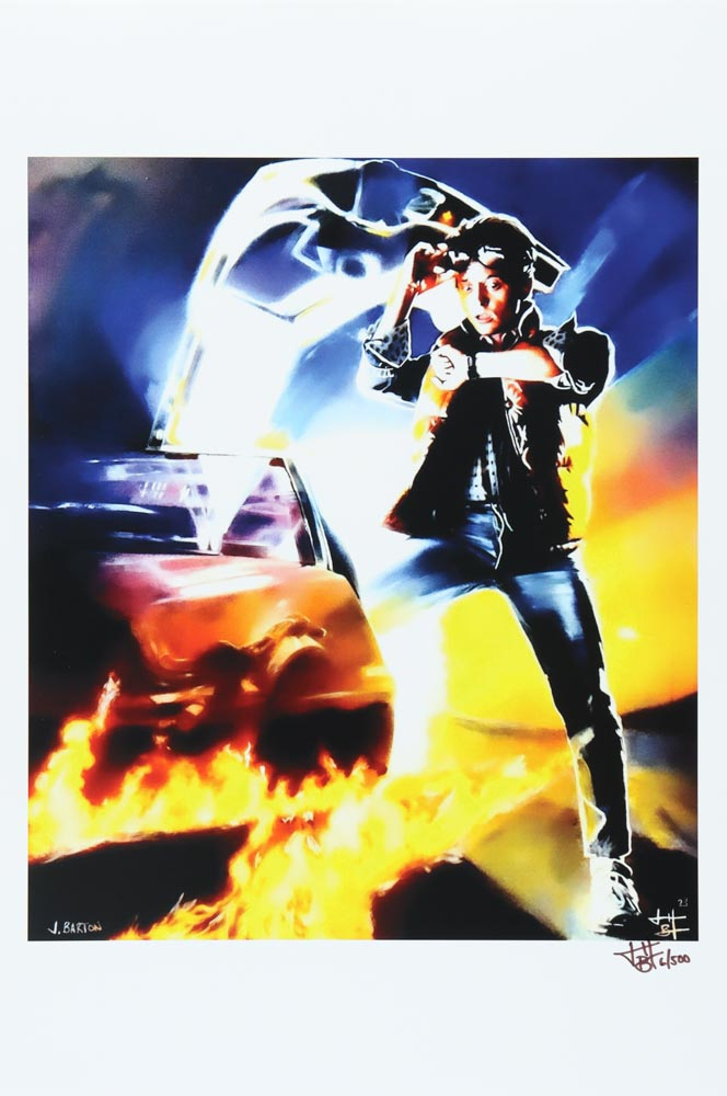 Michael J. Fox - Marty McFly - Back to the Future - Joshua Barton ...