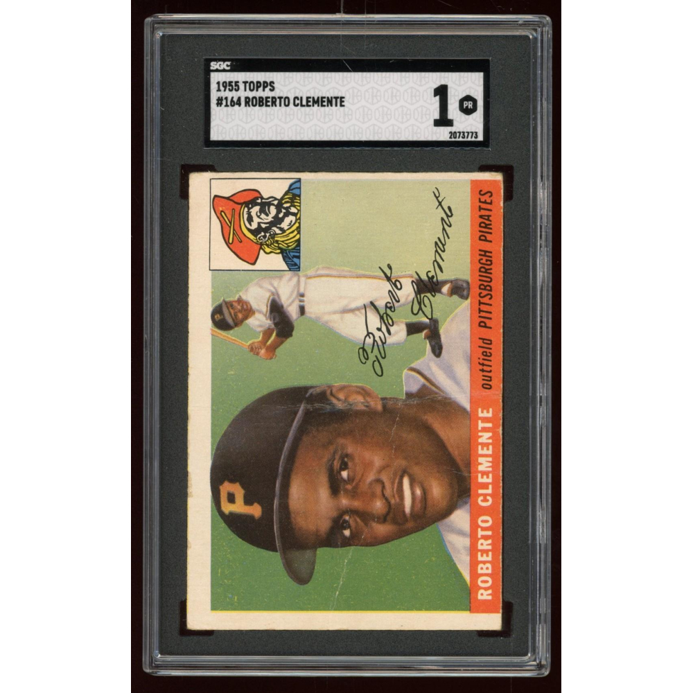Roberto Clemente 1955 Topps #164 (SGC 1) | Pristine Auction