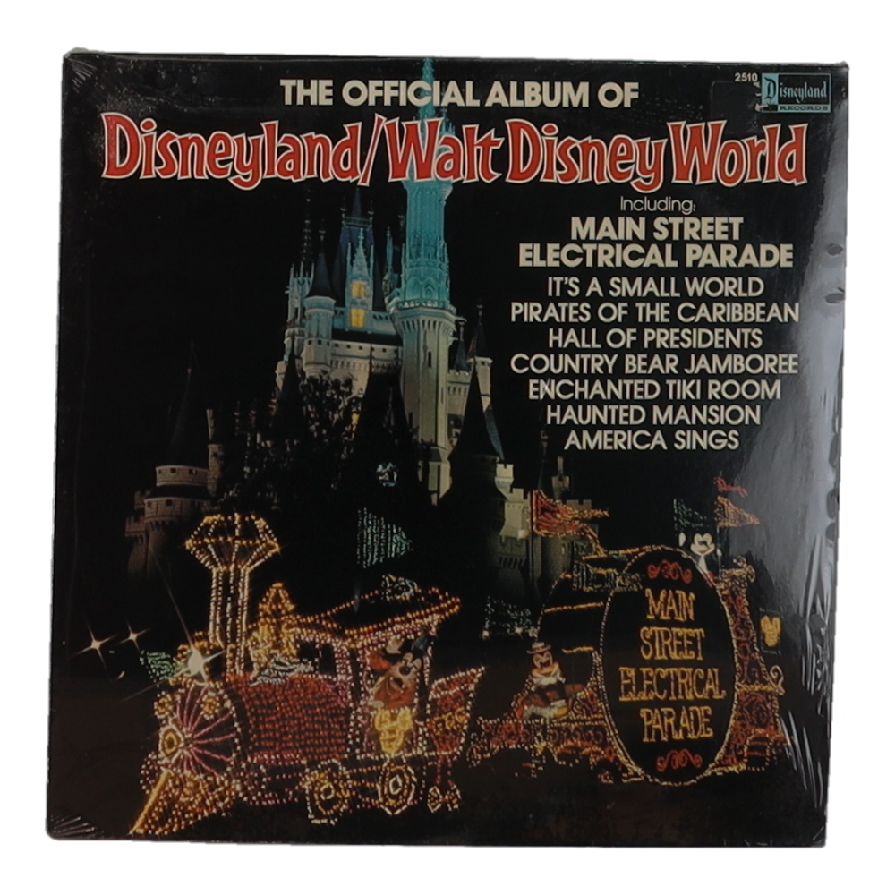 1980 Walt Disney "The Official Album Of Disneyland / Walt Disney World ...