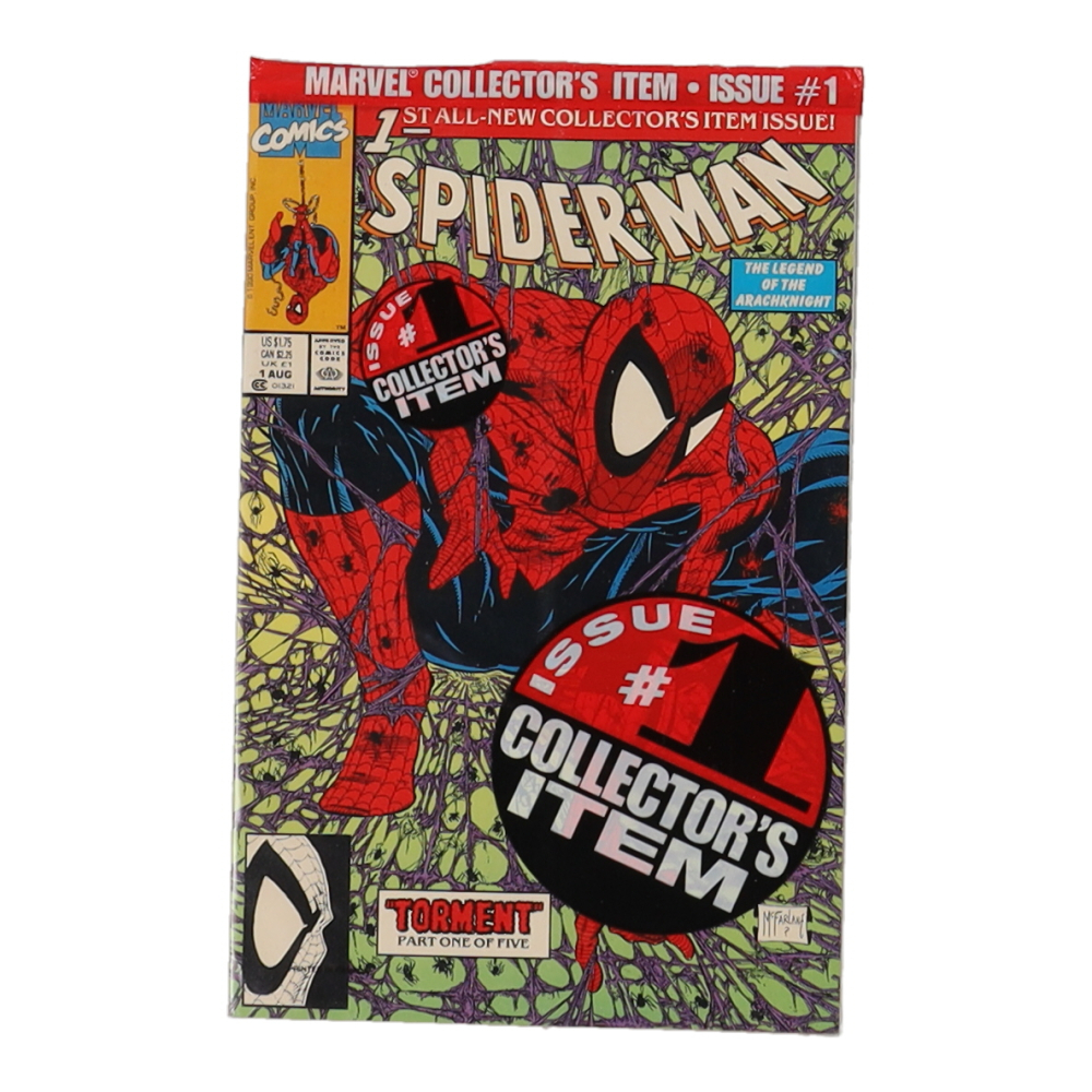 1990 "Spider-man: Torment" Issue #1 Marvel Comic Book | Pristine Auction