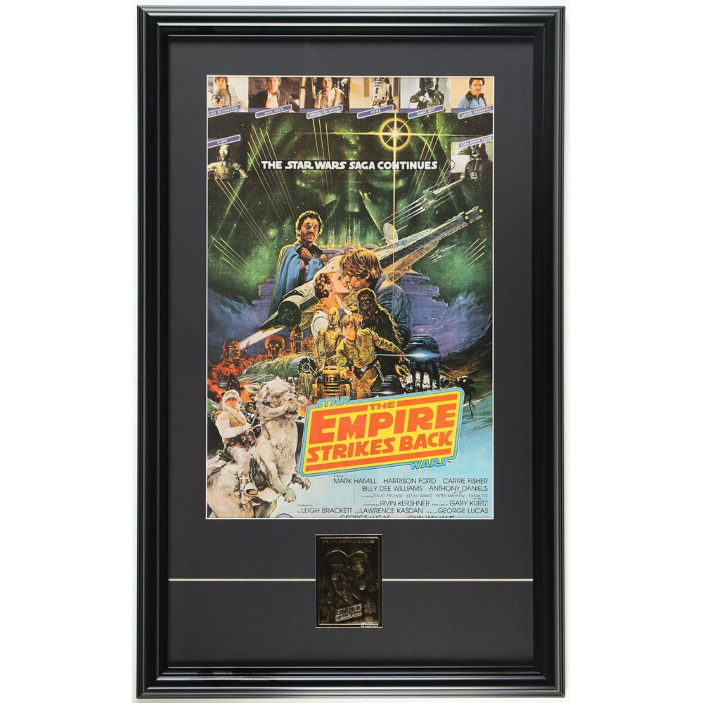 "Star Wars: The Empire Strikes Back" Custom Framed Print Display with ...