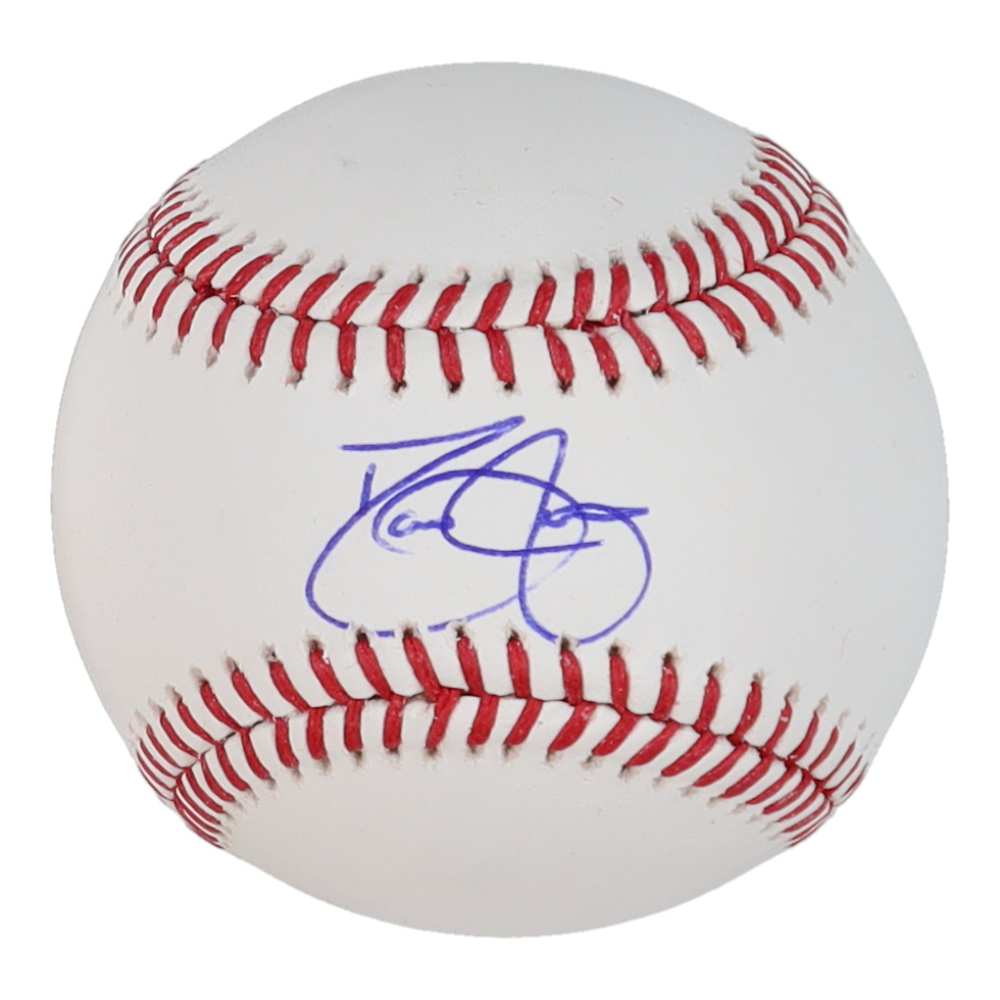 David Justice Signed OML Baseball (JSA) | Pristine Auction