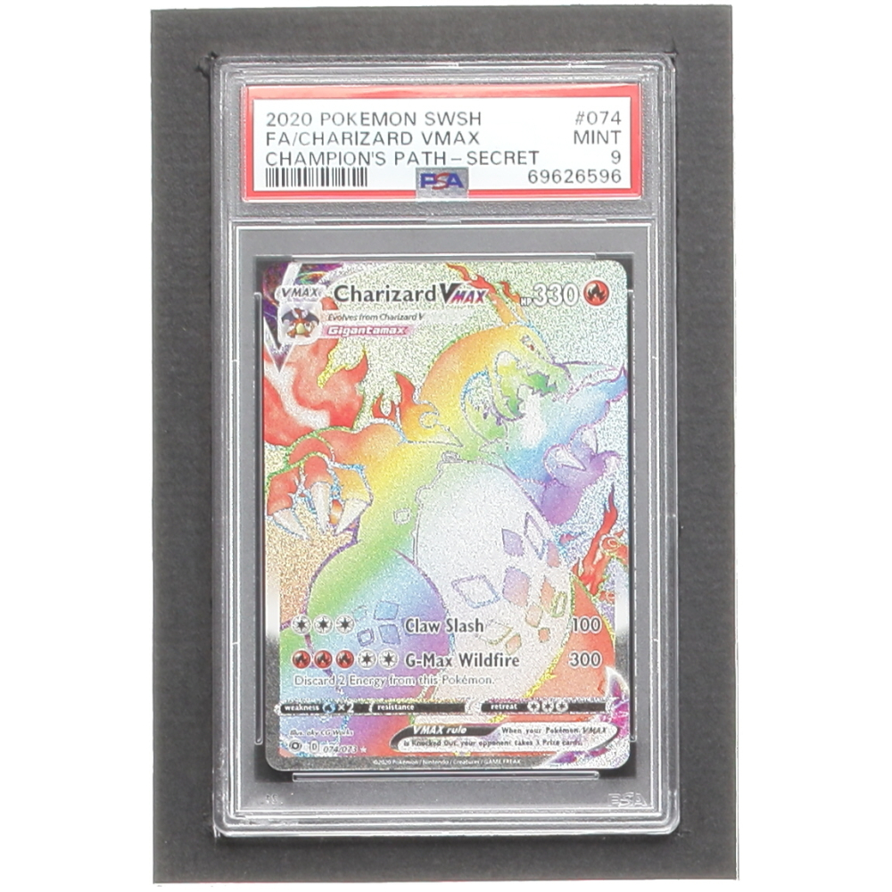Charizard VMAX Pokemon 2020 Champion's Path #74 (PSA 9) | Pristine Auction