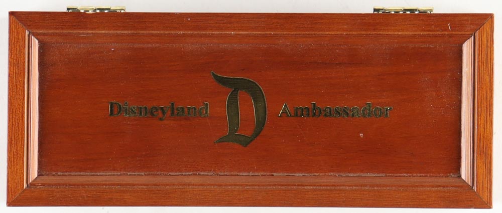 Disneyland Ambassador Pin Set with Wooden Case | Pristine Auction