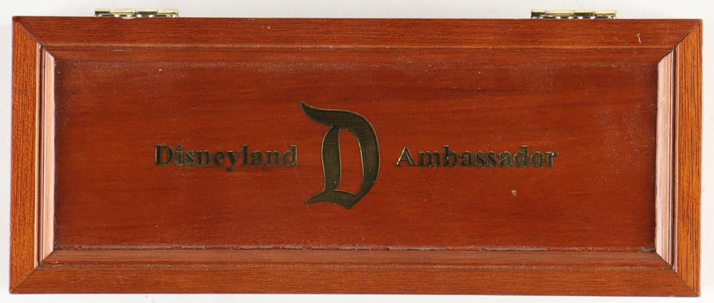 Disneyland Ambassador Pin Set with Wooden Case | Pristine Auction