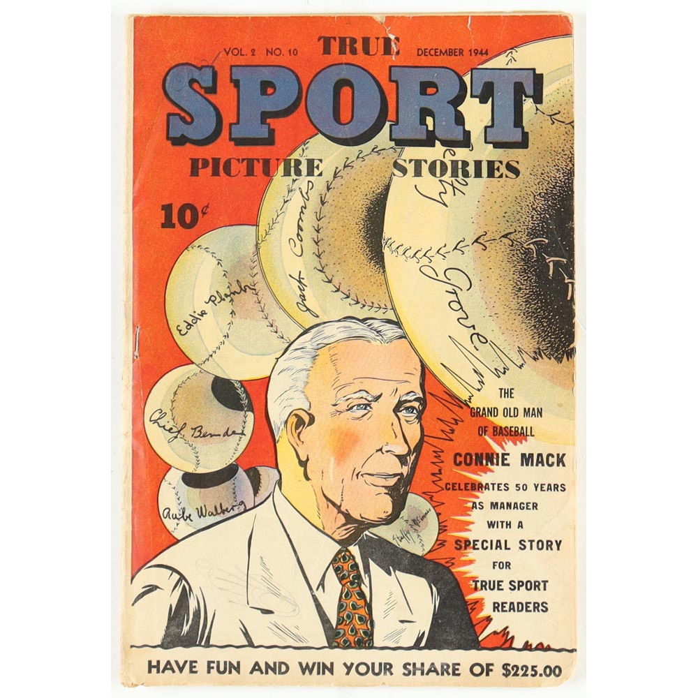 1947 "True Sport Picture Stories" Vol. 2 Issue #10 Street & Smith Ice ...
