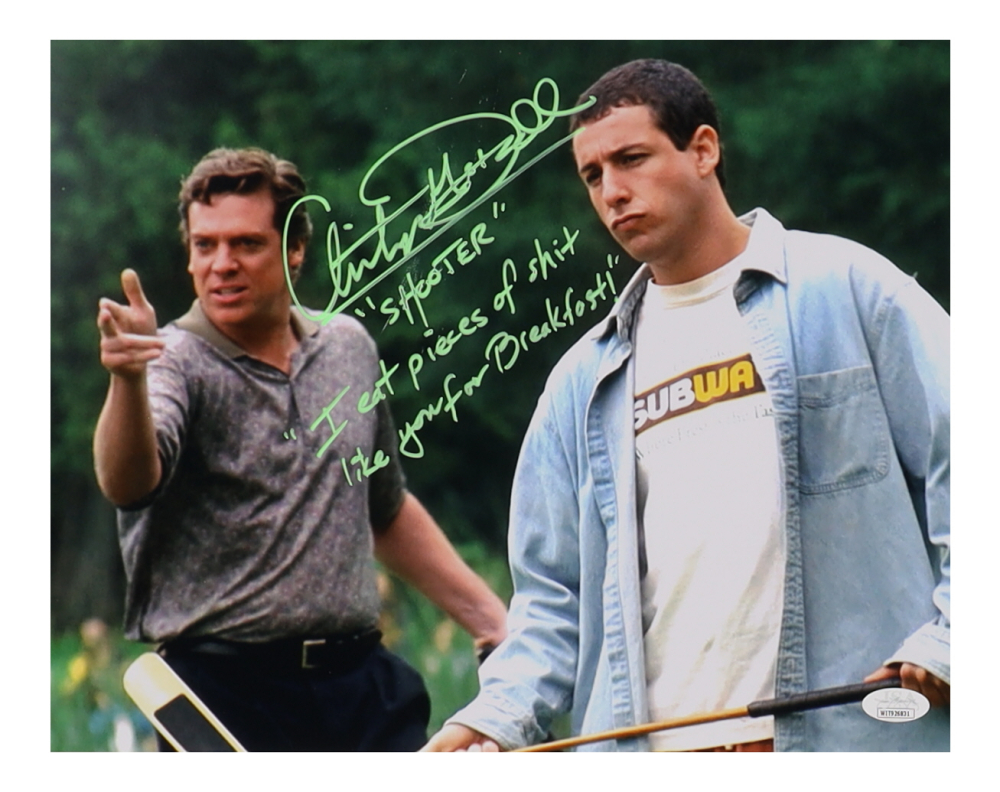 Christopher McDonald Signed "Happy Gilmore" 11x14 Photo Inscribed "I ...