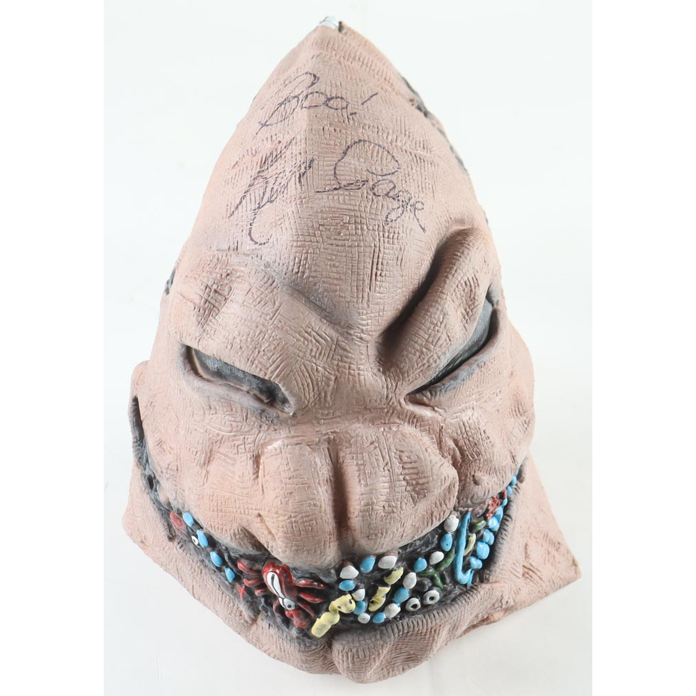 Ken Page Signed "The Nightmare Before Christmas" Oogie Boogie Mask ...