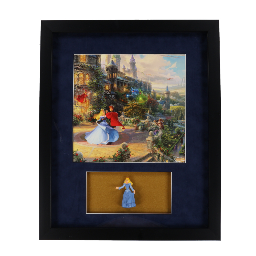 Thomas Kinkade "Cinderella" Custom Framed Print Display with Cinderella ...