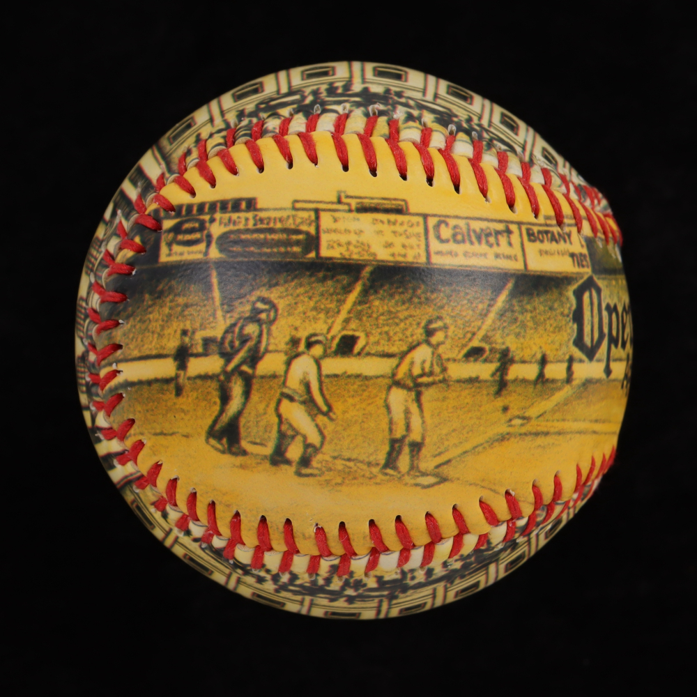 "Opening Day" Commemorative Baseball With Old Yankee Stadium Display ...
