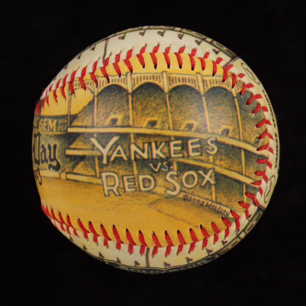 "Opening Day" Commemorative Baseball With Old Yankee Stadium Display ...