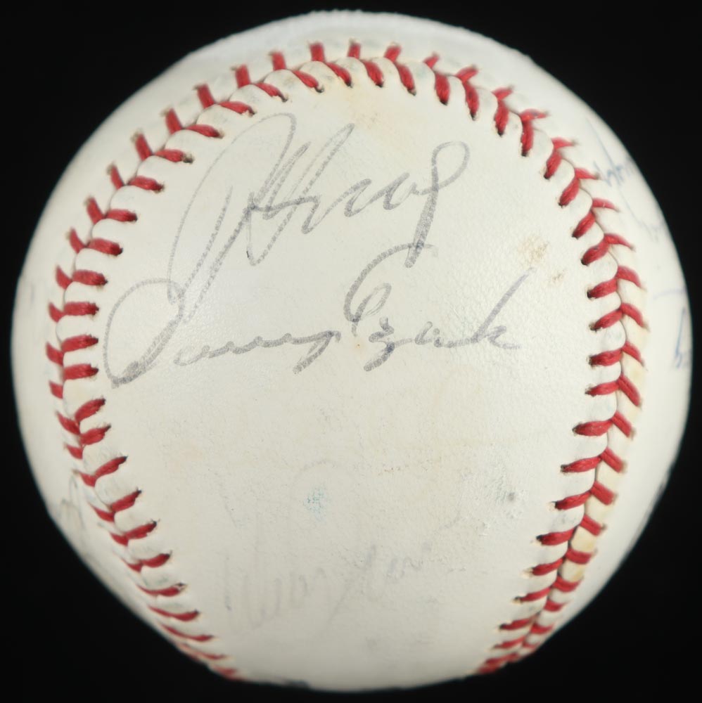 1968 Dodgers Baseball Signed By (14) with Don Drysdale, Don Sutton ...