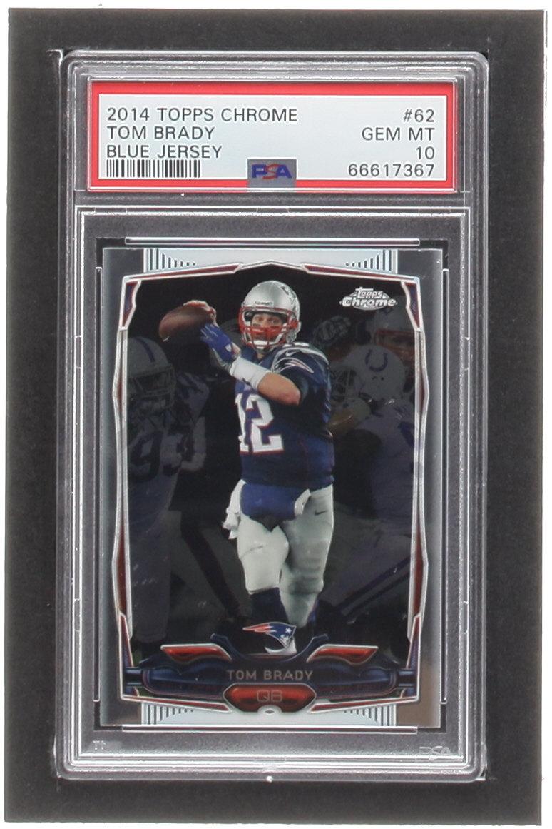 Tom Brady 2014 Topps Chrome #62 (PSA 10) | Pristine Auction