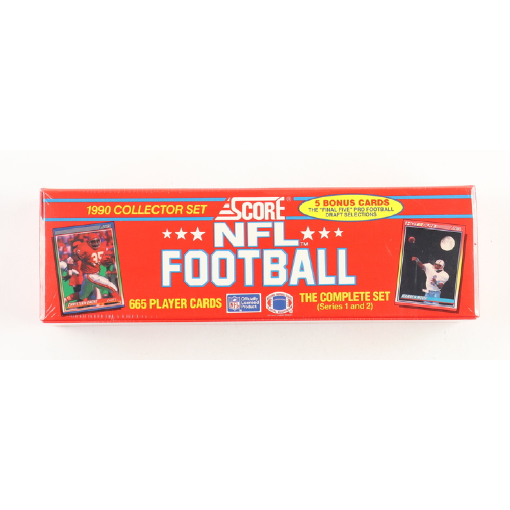 1990 Score Nfl Football Collector Complete Set Of (660) Cards