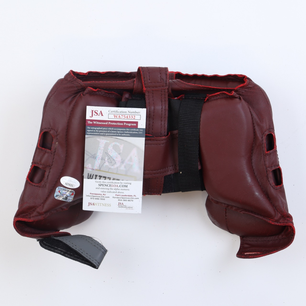 Mike Tyson Signed Vintage Everlast Muhammad Ali Model Boxing Head Gear ...