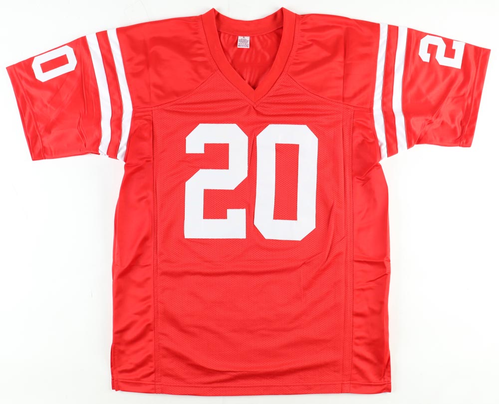 Johnny Rodgers Signed Career Stat Jersey Inscribed "Heisman 72" (JSA ...