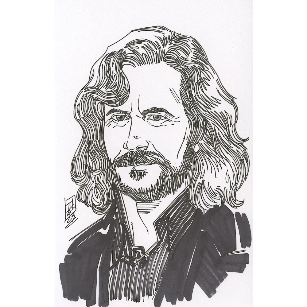 Sirius Black | Harry Potter - Signed ORIGINAL Drawing by Tom Hodges (1/ ...