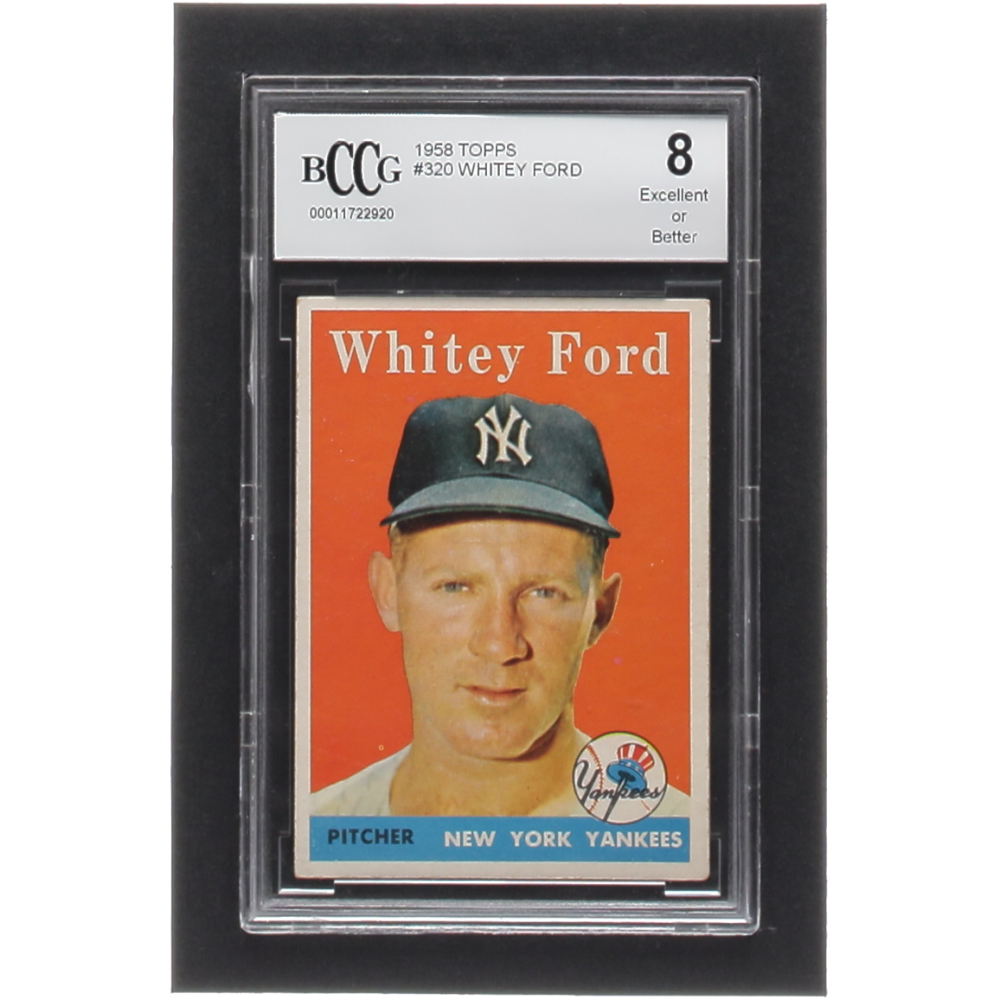 Whitey Ford 1958 Topps #320 (BCCG 8) | Pristine Auction