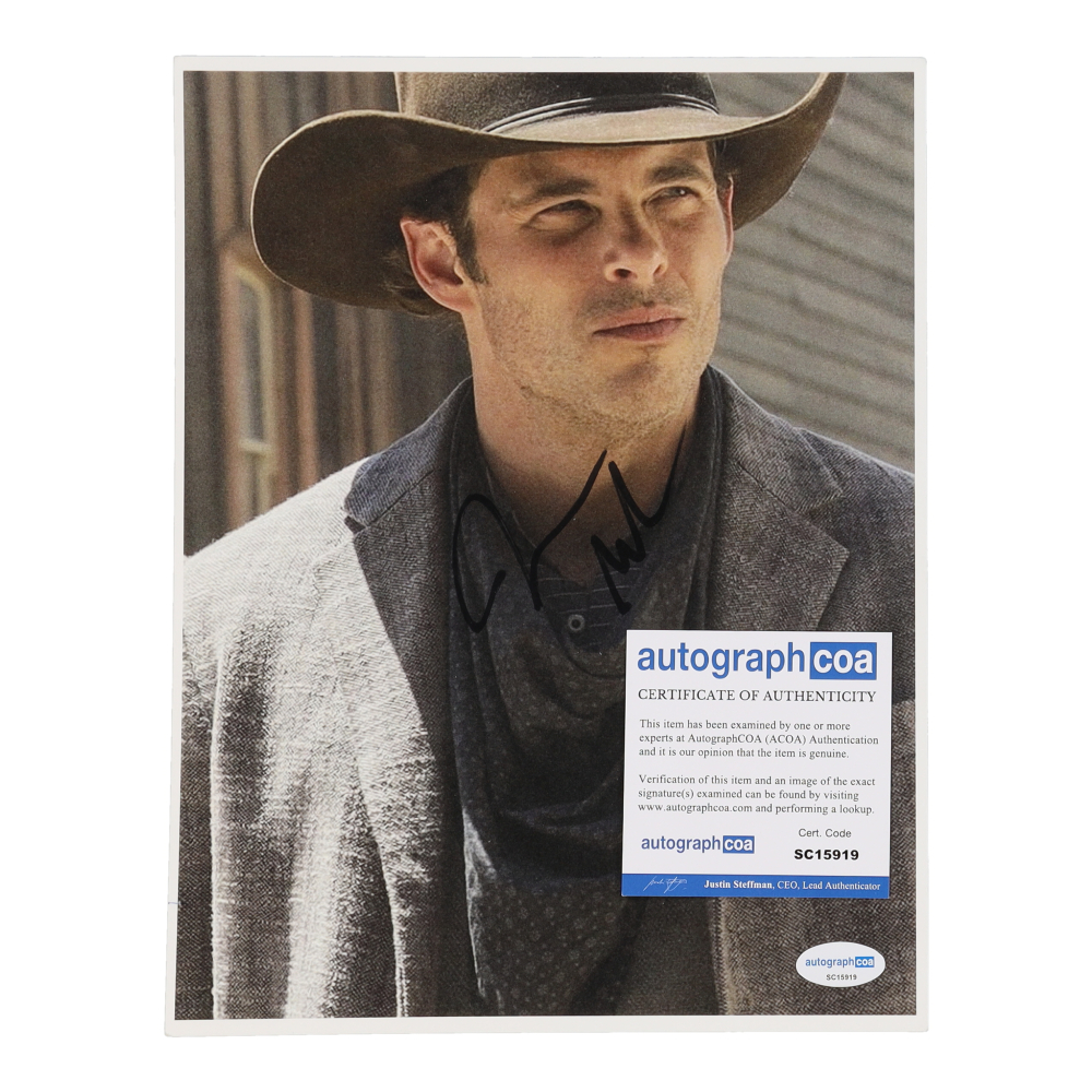 James Marsden Signed "Westworld" 8x10 Photo (AutographCOA) | Pristine ...