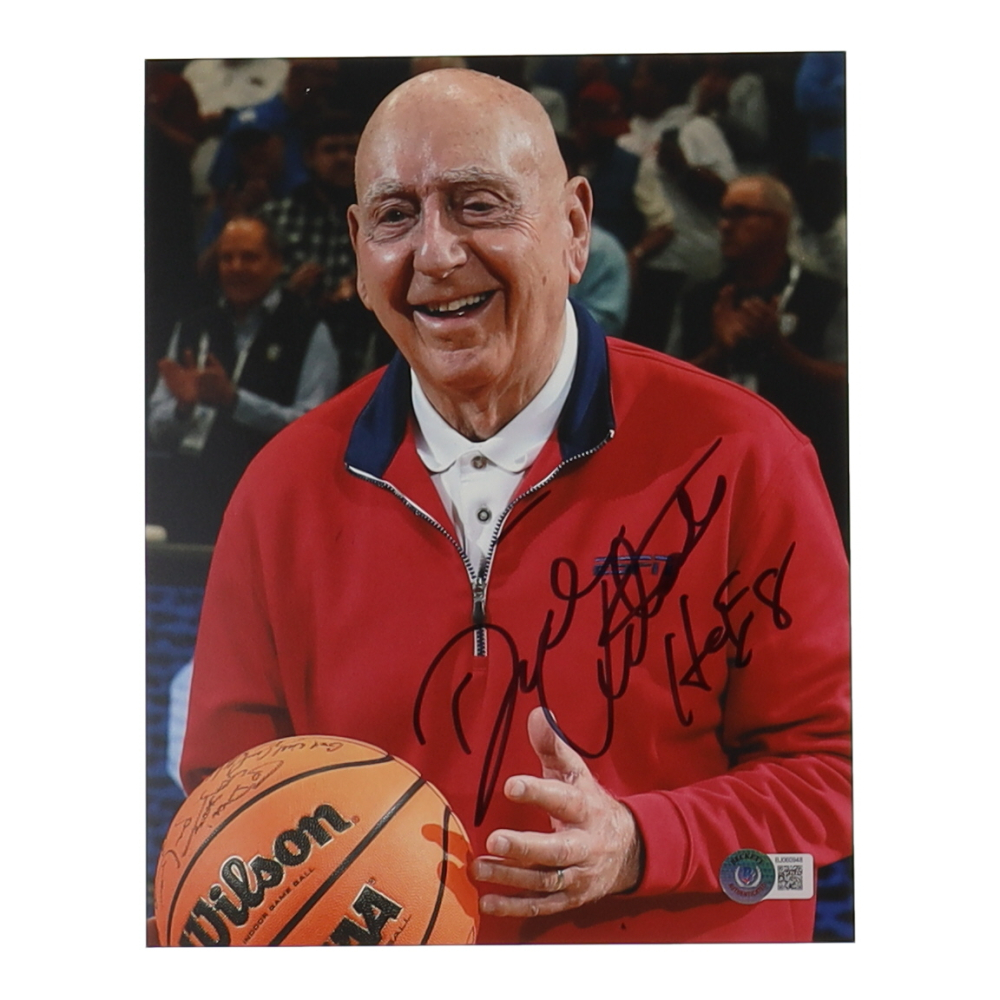 Dick Vitale Signed 8x10 Photo Inscribed "HOF 08" (Beckett) | Pristine ...