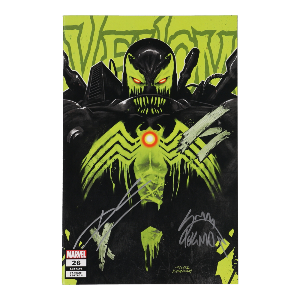 Donny Cates & Ryan Stegman Signed 2020 "Venom" #26 Marvel Comic Book ...