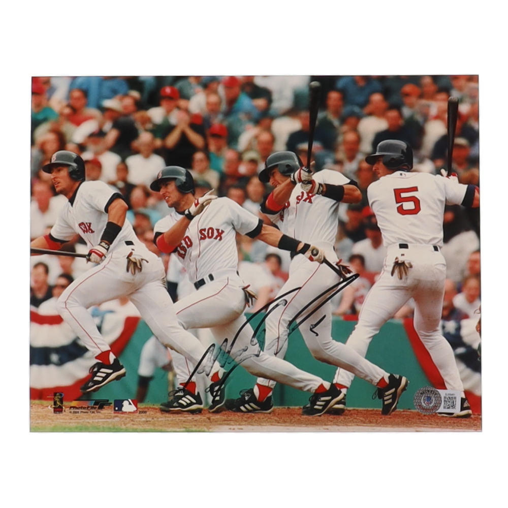 Nomar Garciaparra Signed Red Sox 8x10 Photo (Beckett) | Pristine Auction