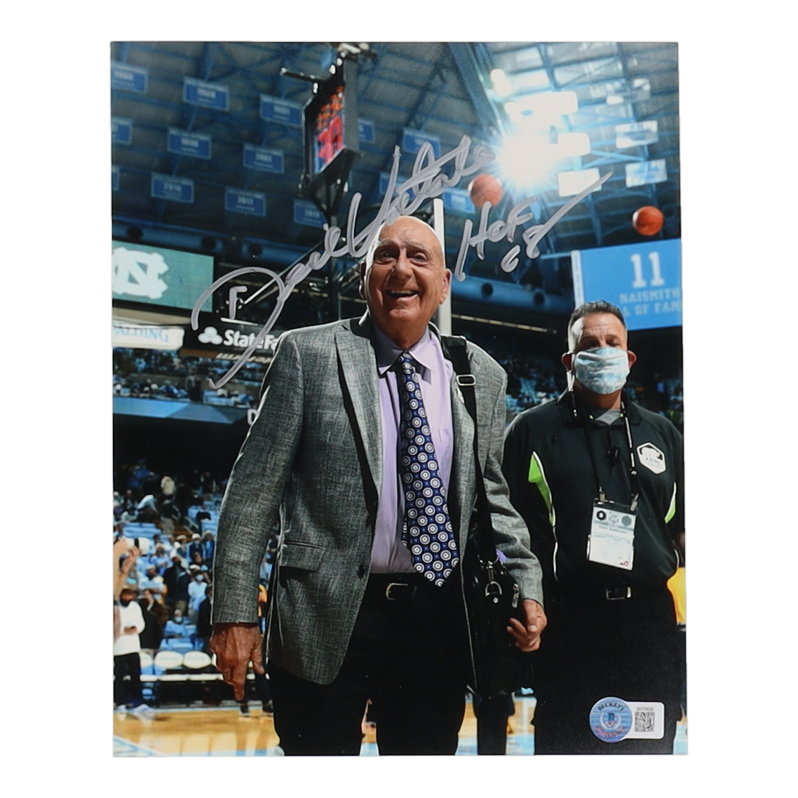 Dick Vitale Signed 8x10 Photo Inscribed "HOF 08" (Beckett) | Pristine ...