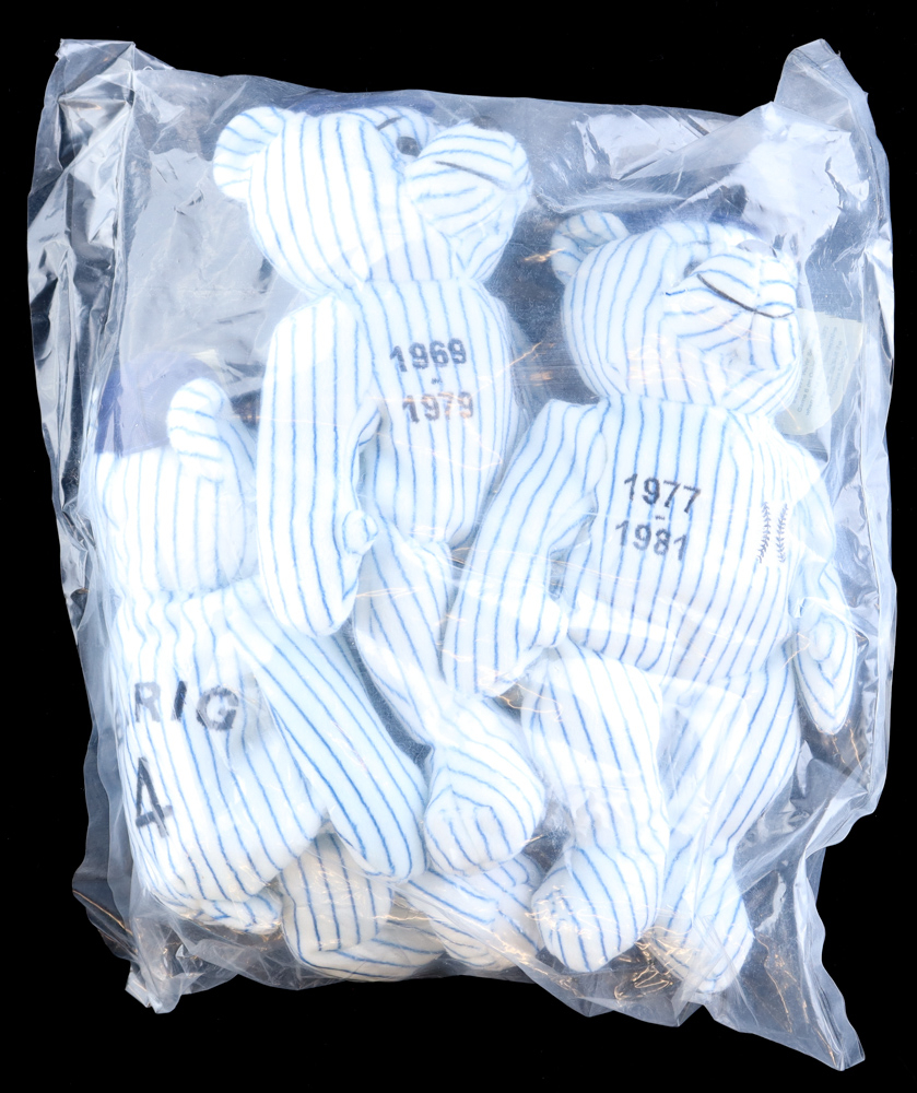 Reggie Jackson "Heroes of the Big Apple" Complete Set of (3) Beanie ...