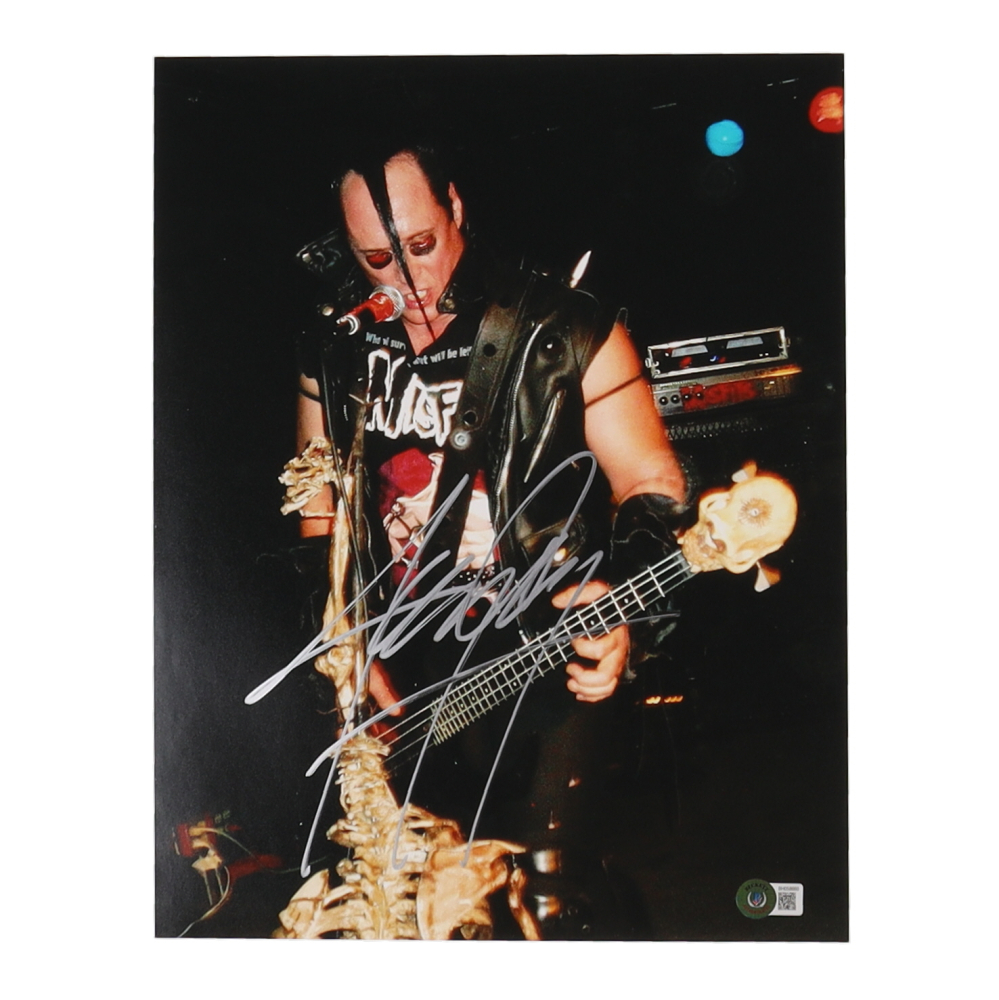 Jerry Only Signed Misfits 11x14 Photo (Beckett) | Pristine Auction
