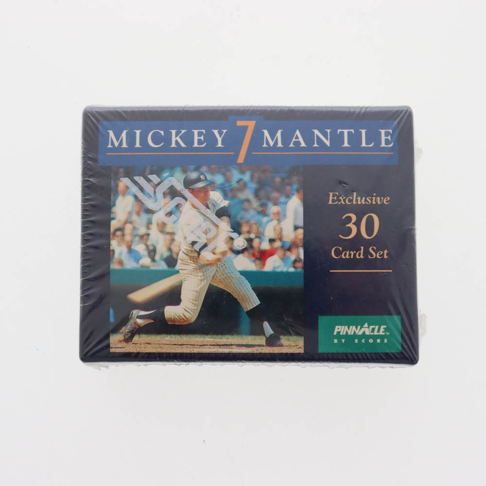 1992 Pinnacle Mickey Mantle Complete Set With (30) Cards | Pristine Auction