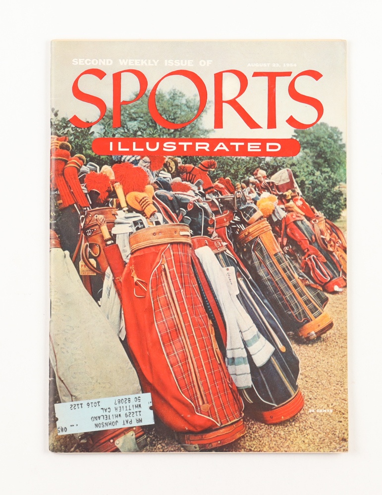 Sports Illustrated Magazine Second Issue from August 23, 1954 With ...