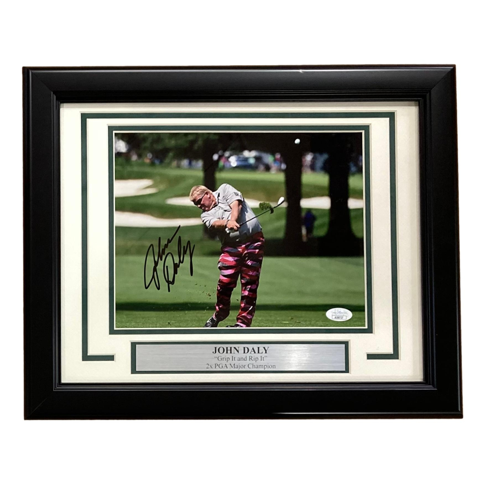 John Daly Signed 11x14 Custom Framed Photo (JSA) | Pristine Auction