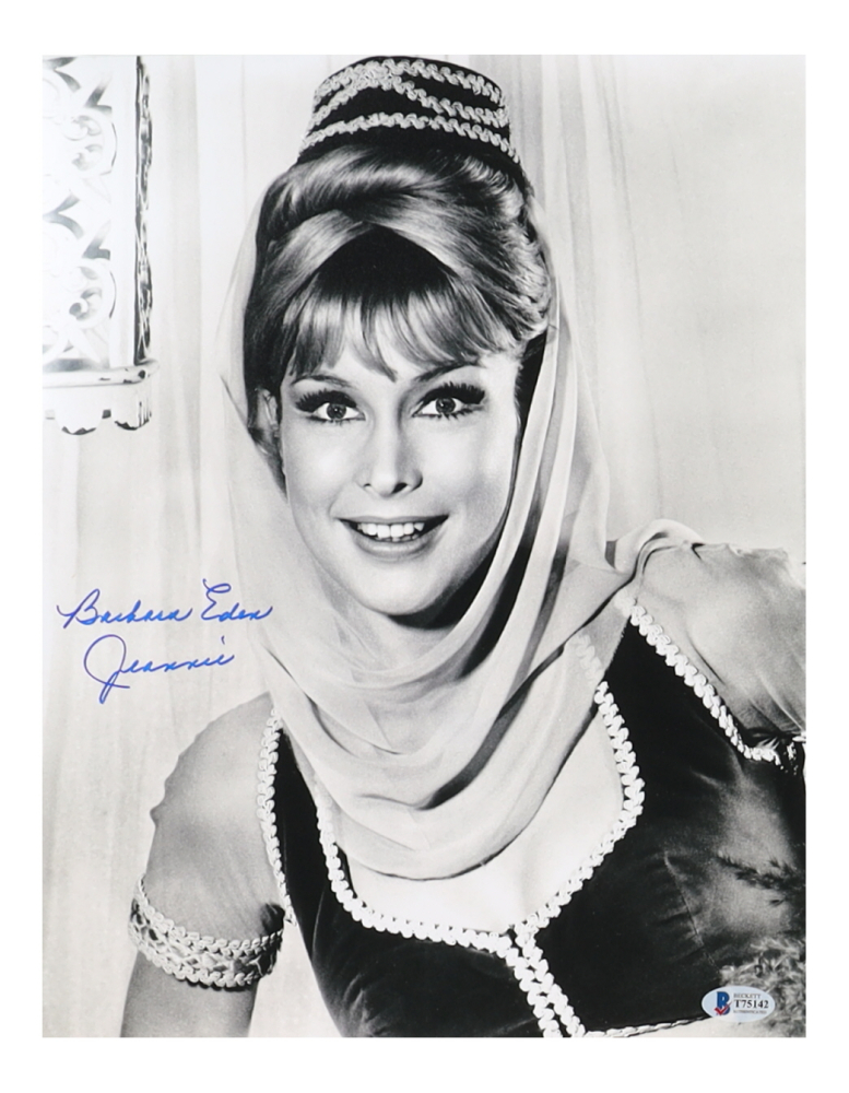 Barbara Eden Signed "I Dream of Jeannie" 11x14 Photo Inscribed "Jeannie" (Beckett) | Pristine ...