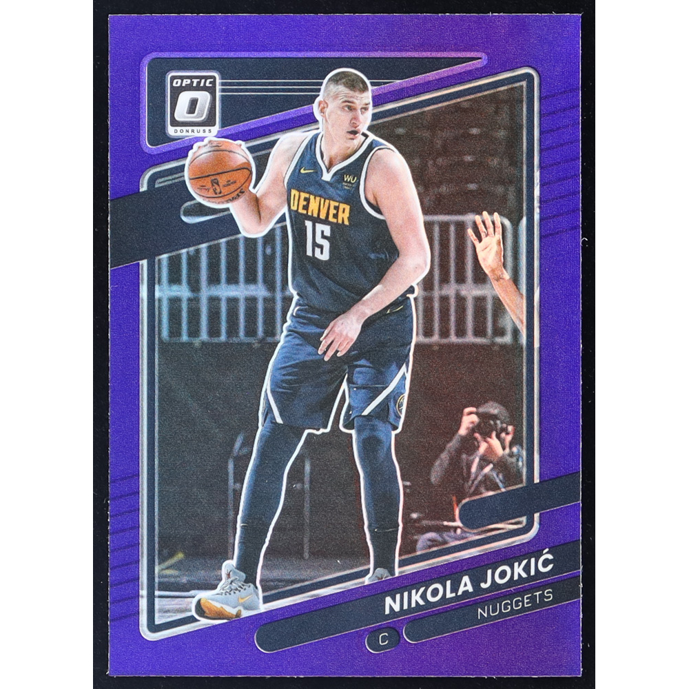 Nikola Jokic 2021-22 Donruss Optic Purple #59 | Pristine Auction