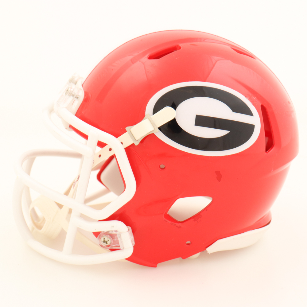Kirby Smart Signed Georgia Bulldogs Speed Mini Helmet (Beckett ...