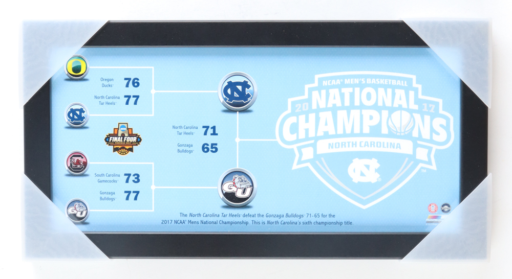 2017 NCAA Men's National Champions North Carolina Tar Heels Custom ...