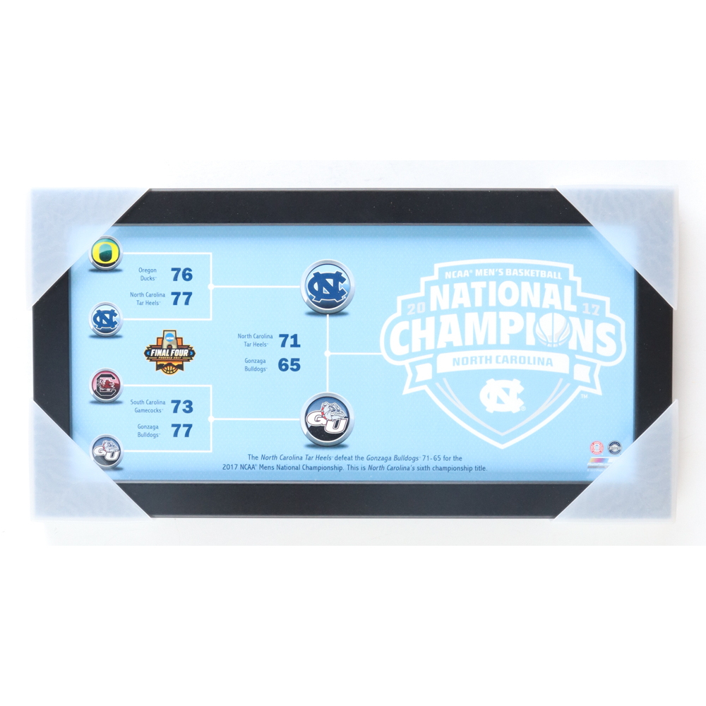 2017 NCAA Men's National Champions North Carolina Tar Heels Custom ...