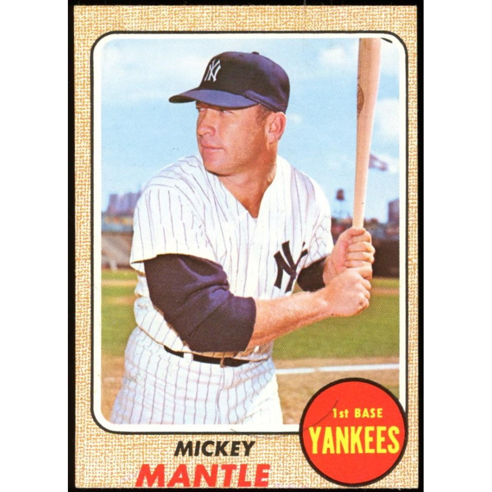 Mickey Mantle 1968 Topps #280 | Pristine Auction