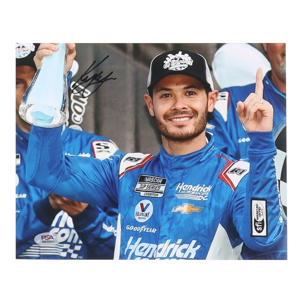 Kyle Larson Signed NASCAR 8x10 Photo (PSA) | Pristine Auction