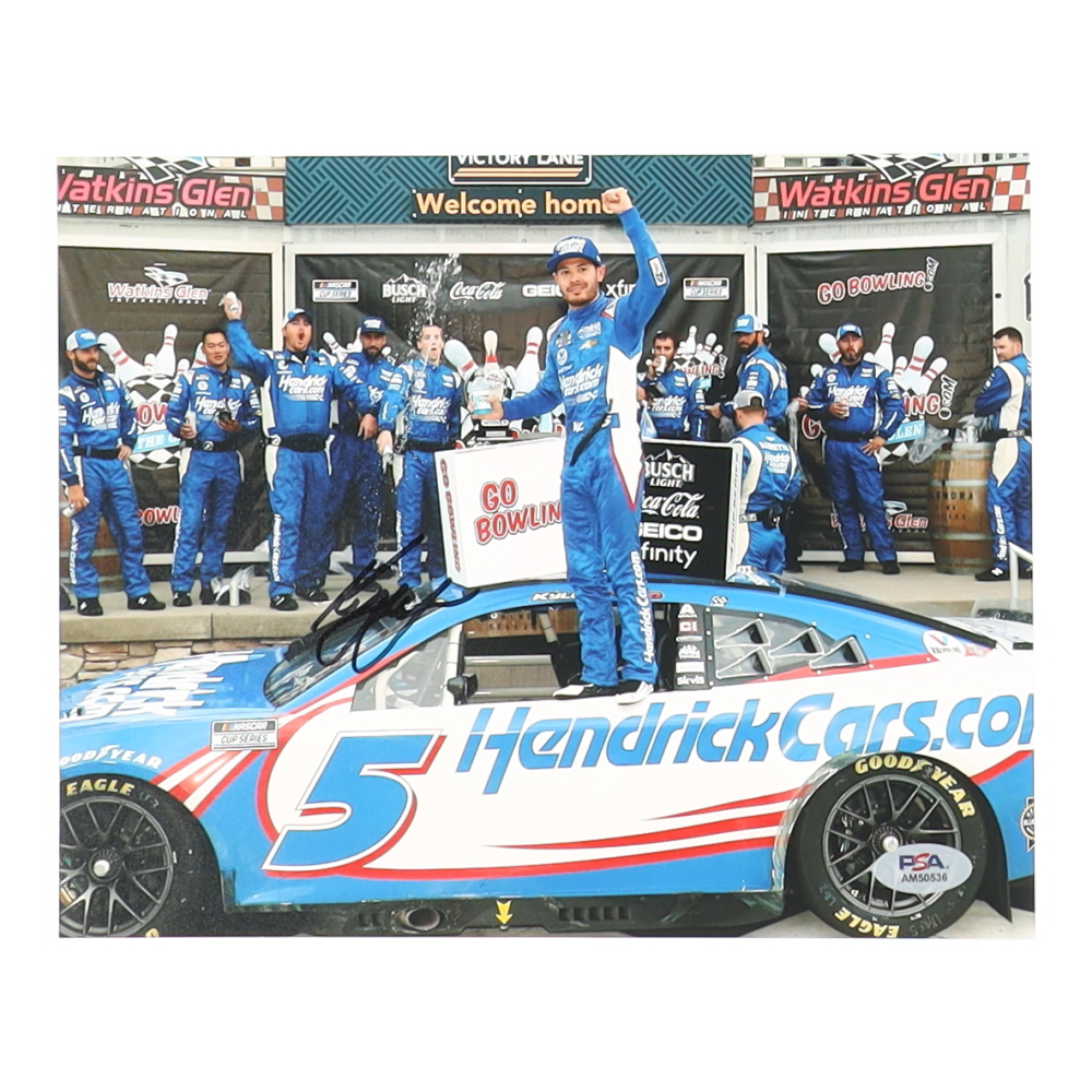 Kyle Larson Signed NASCAR 8x10 Photo (PSA) | Pristine Auction