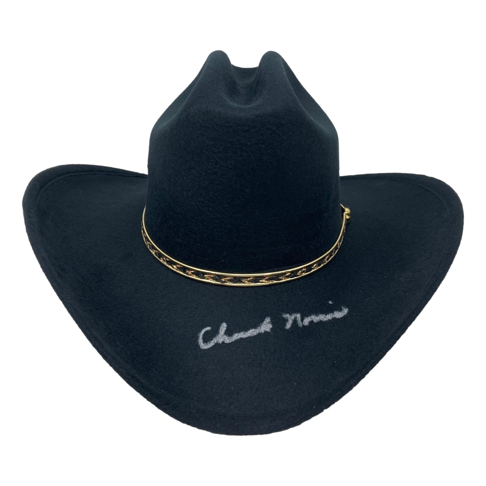 Chuck Norris Signed "Walker, Texas Ranger" Prop Cowboy Hat (Radtke ...