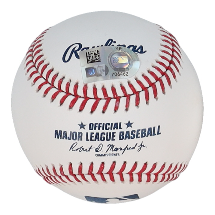 Aaron Judge Signed OML Baseball Inscribed "22 AL MVP" (MLB) | Pristine ...
